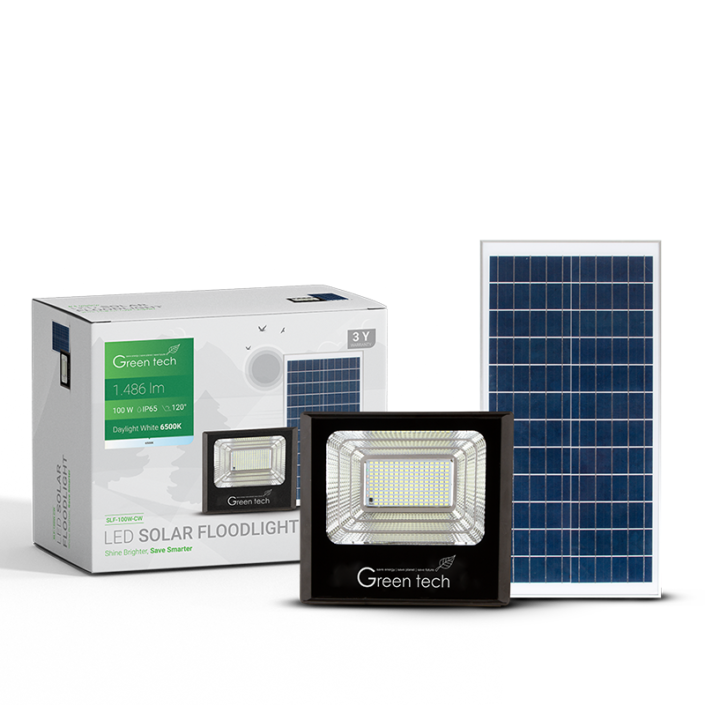 LED solarni reflektor Green Tech 100W, 6000K, IP65 - flesh.ba - Flesh ...